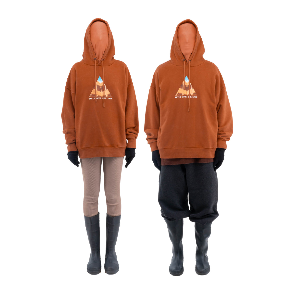 OOD هودي - برتقالي – 1886 fashion