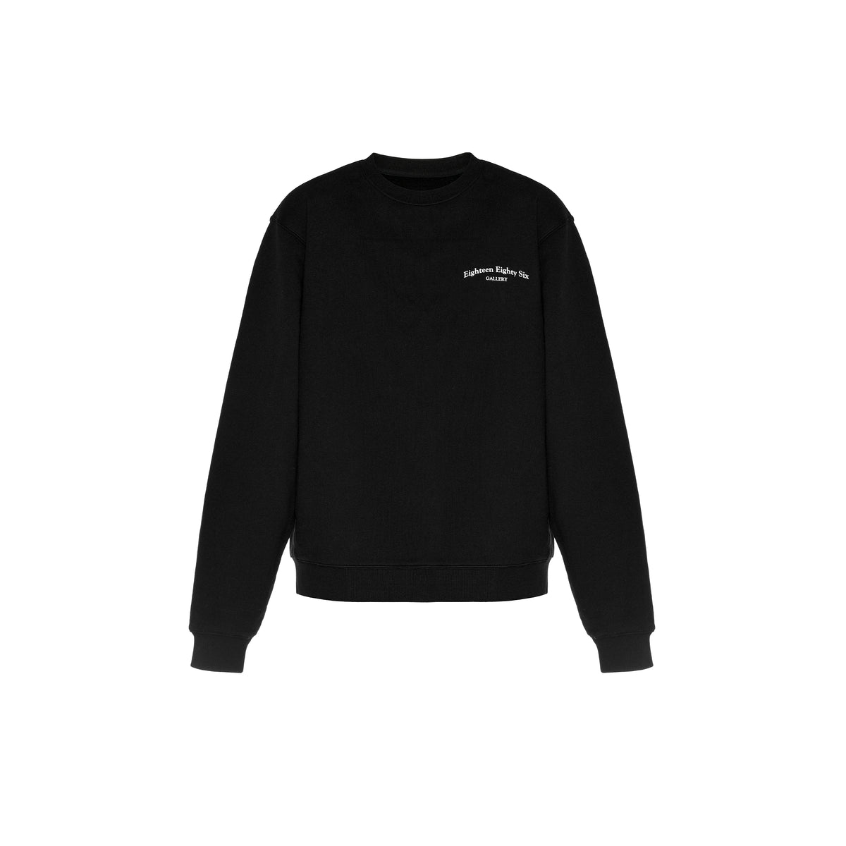 CLASSIC 1886 GALLERY SWEATSHIRT- BLACK – 1886 fashion