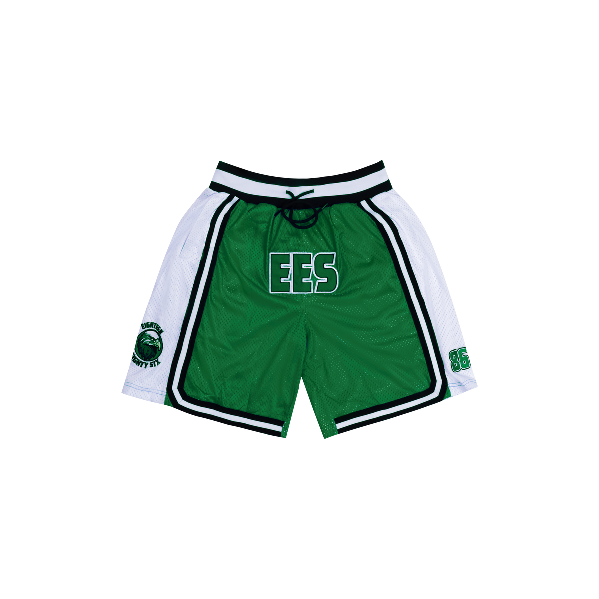 EES JERSEY SHORTS - GREEN – 1886 fashion