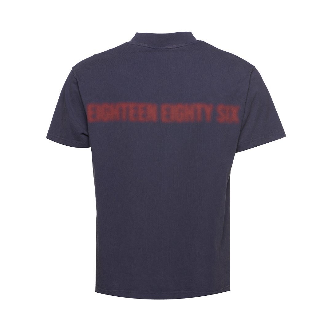 EIGHTEEN EIGHTY SIX T- SHIRT - NAVY – 1886 fashion